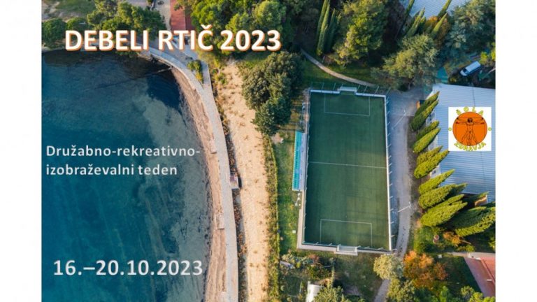 Debeli Rtič, družabno-rekreativno-izobraževalni teden - Šola Zdravja